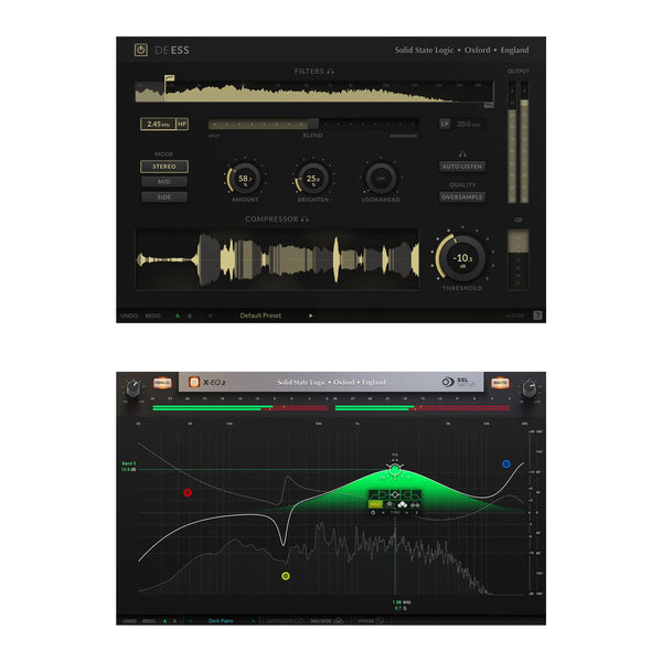 SSL DeEss and X-EQ 2 Bundle (Serial Nr + Download) - Koala Audio