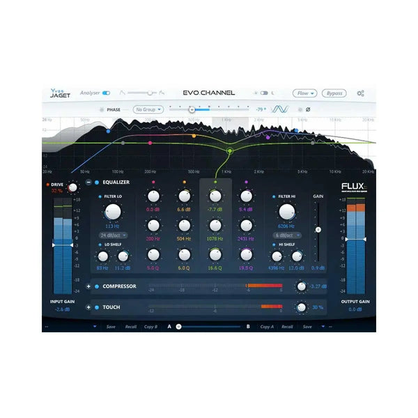 Flux Audio Engineering EVO Channel Strip Plug-In (Serial Nr + Download - Koala Audio