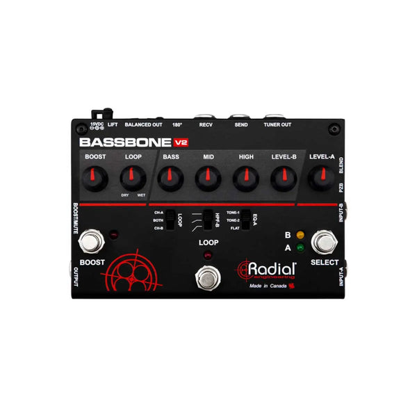 Radial Engineering Bassbone V2 Bass Guitar Preamp/DI - Koala Audio