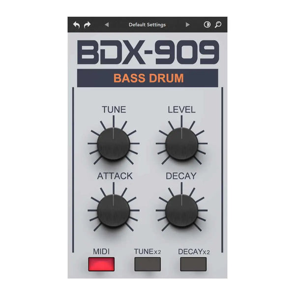 Rave Generation BDX-909 Kick Drum Plug-In (digital Download) - Koala ...