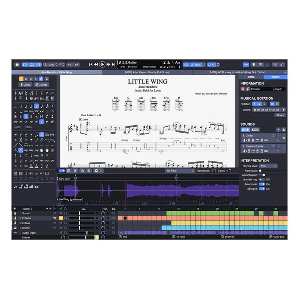 Arobas Music Guitar Pro 8 Guitar Transcription and Score Editing Softw ...