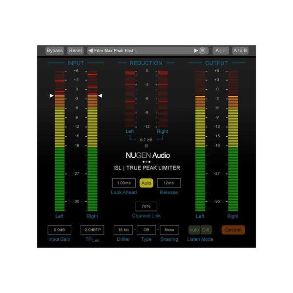 Nugen ISL 2 Inter Sample Limiter True-Peak limiting - Koala - Koala Audio