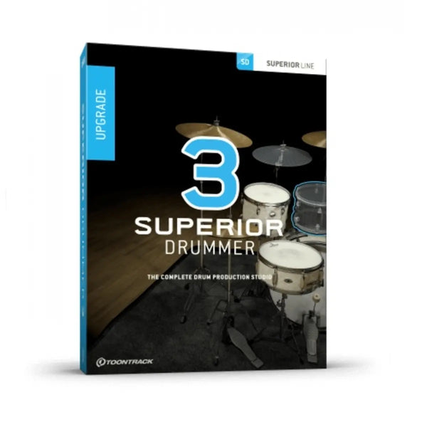 Toontrack Superior Drummer 3 (Serial Nr + Download) - Koala Audio