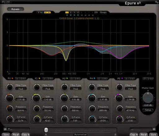 Flux Software Engineering Epure V3 Five-Band Equalizer Plug-In (Serial ...