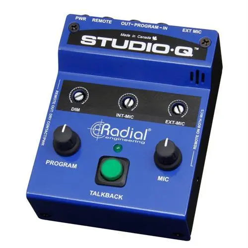 Radial Engineering StudioQ Studio talkback interface - Koala Audio